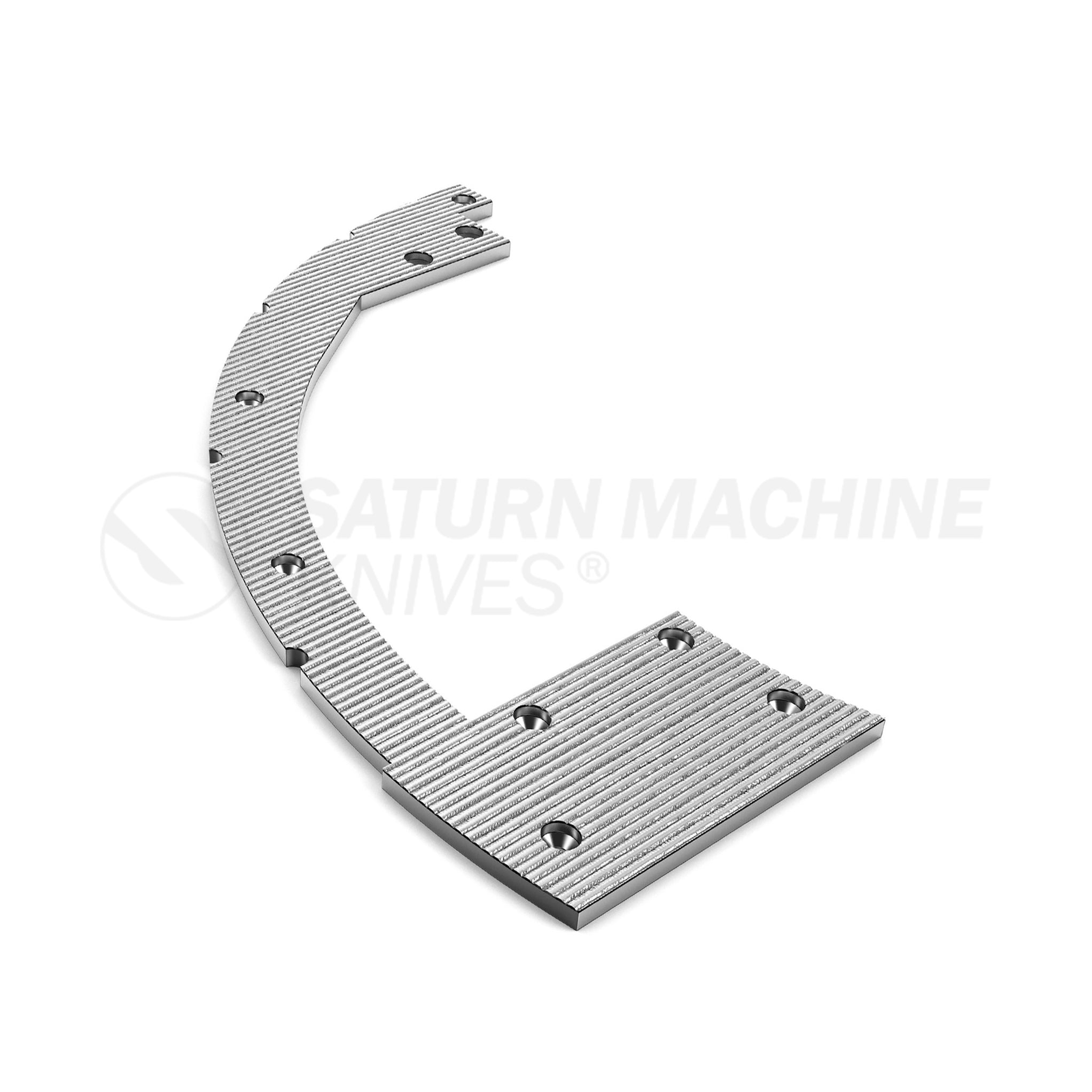 Albach Wear plate 747x648x12 Duroxite — Saturn Machine Knives